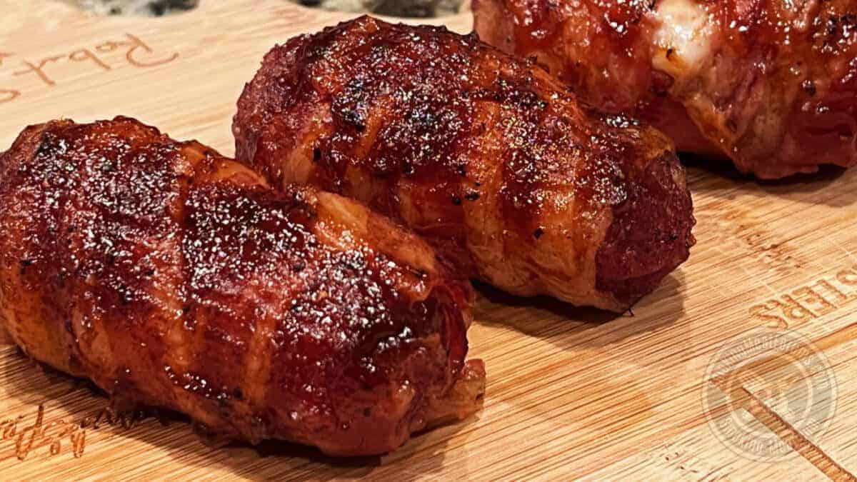 Miniature Bacon Explosion (Smoked Bacon Wrapped Fatty) - Learn to Smoke ...