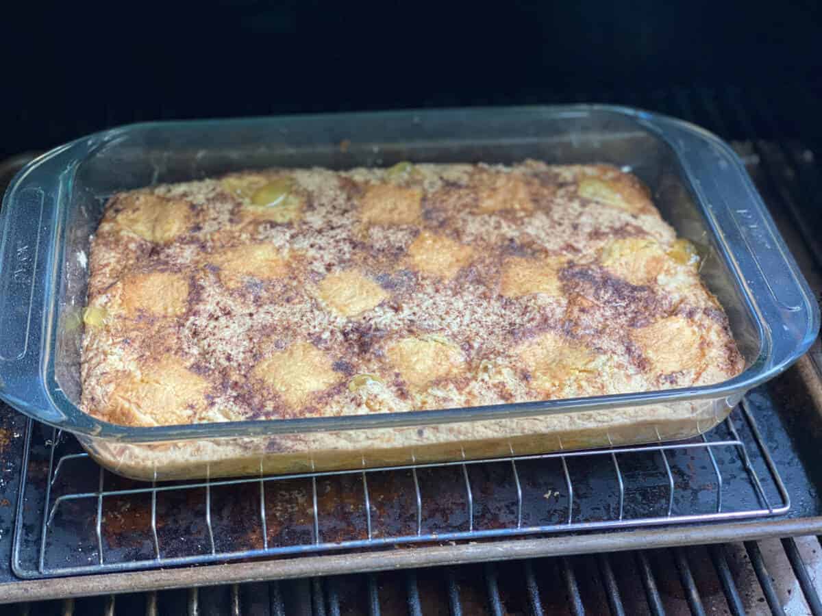 Dump Cake in the Pellet Smoker - Learn to Smoke Meat with Jeff Phillips