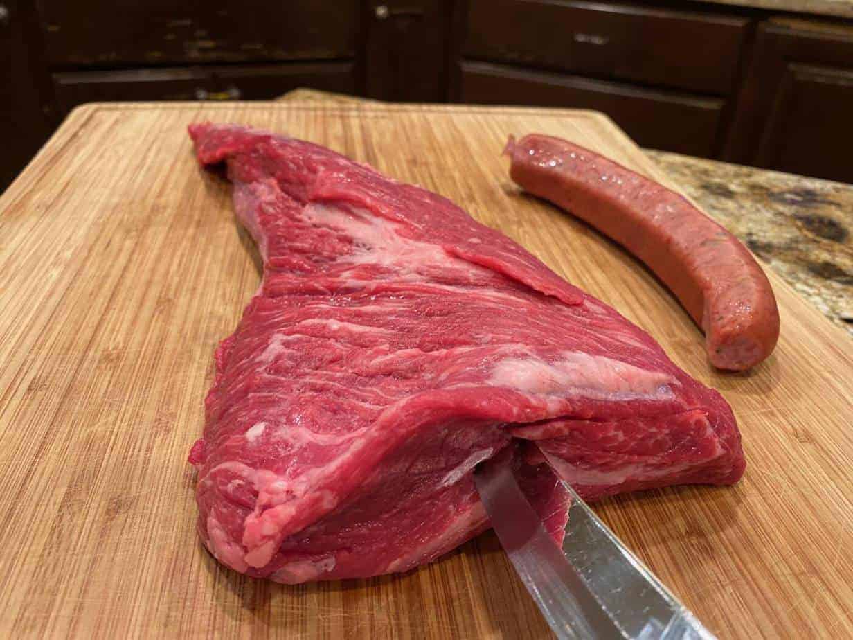 Hot Link Stuffed Tri-tip - Learn to Smoke Meat with Jeff Phillips