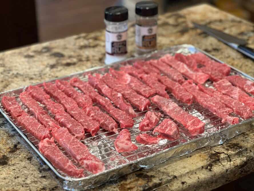 Campfire Steak Strips - Learn to Smoke Meat with Jeff Phillips
